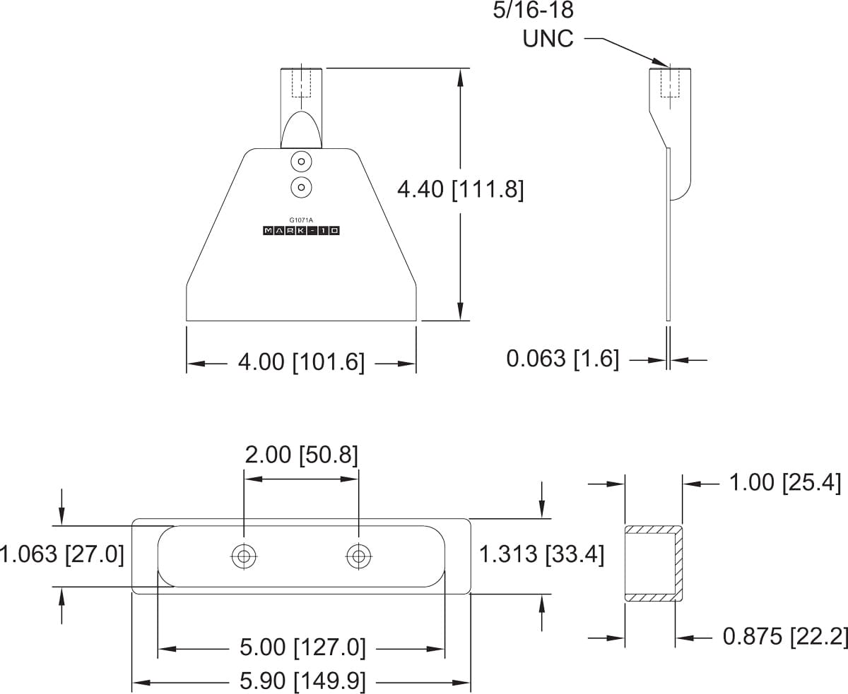 Mark-10 Score Bend Fixture